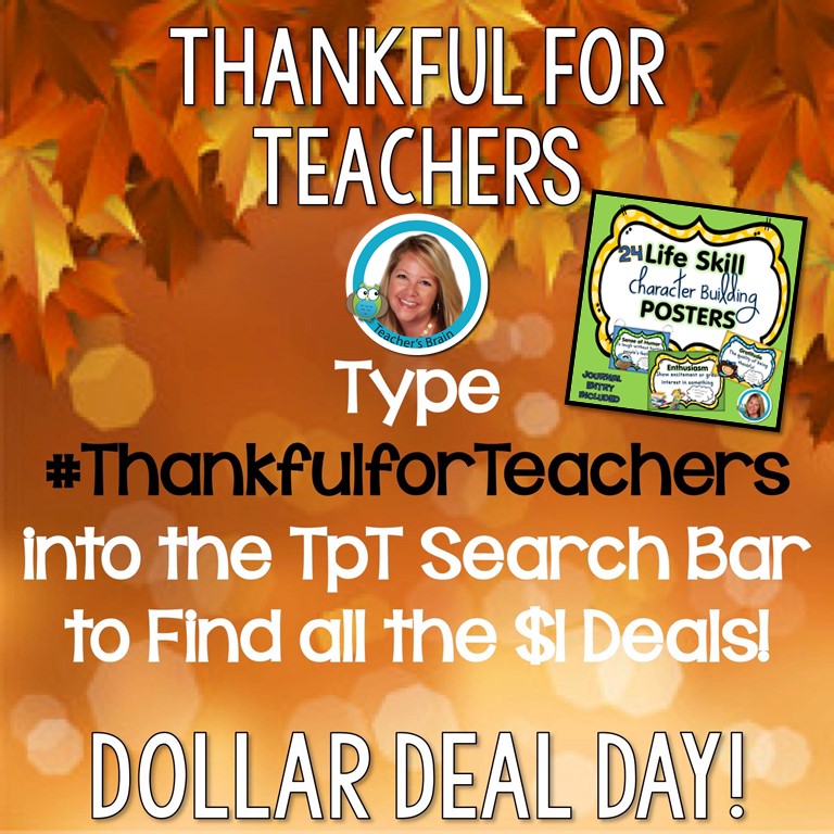Dollar Deal DAY - Teacher's Brain