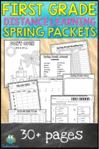 Spring Break Packets for HOME Practice - Teacher's Brain