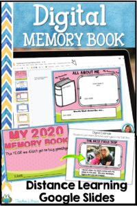 Digital End of the Year Memory Books - Teacher's Brain
