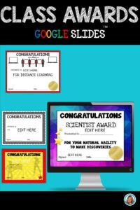 Digital Award Ceremony - End of the Year Virtual Classroom Awards ...