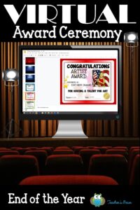 Digital Award Ceremony - End of the Year Virtual Classroom Awards ...