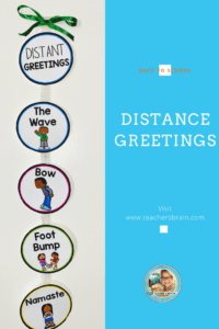 Social Distance Greetings for Students - Teacher's Brain