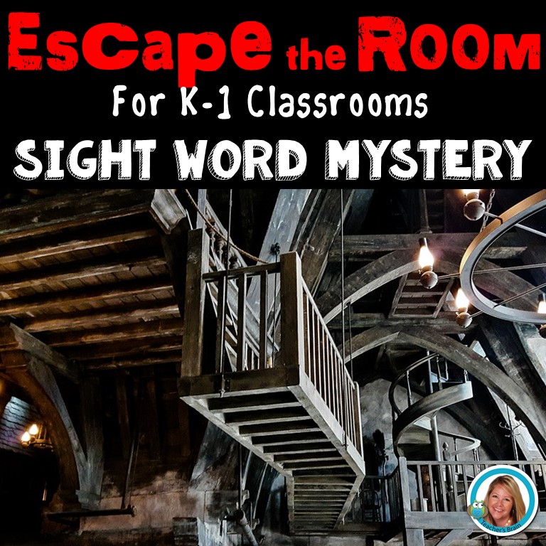 Escape Room ELA Mystery Sight Word | Editable - Teacher's Brain