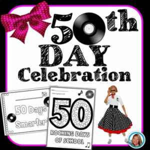 50th Day Of School Activities - Teacher's Brain