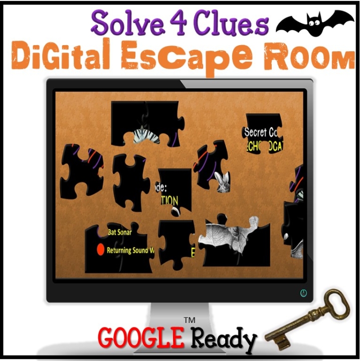 All About BATS | Halloween Digital Escape™ Room | Google Apps ...