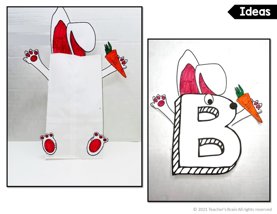 Bunny Crafts for Spring or Easter | Writing Activities - Teacher's Brain