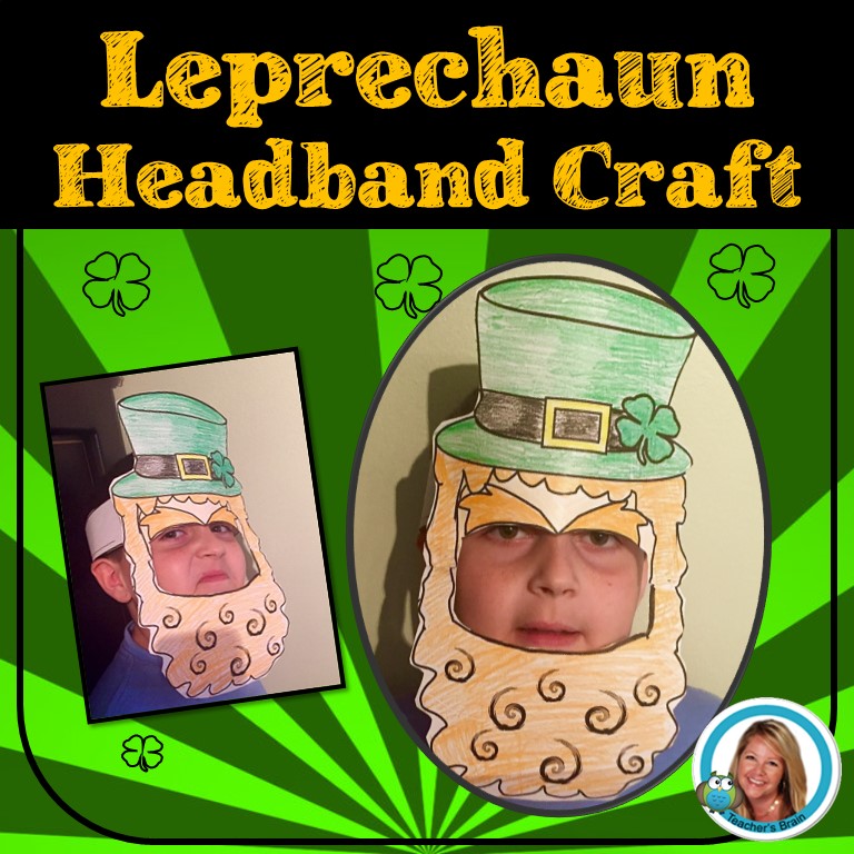 St Patrick's Day Craft | Leprechaun Headband - Teacher's Brain