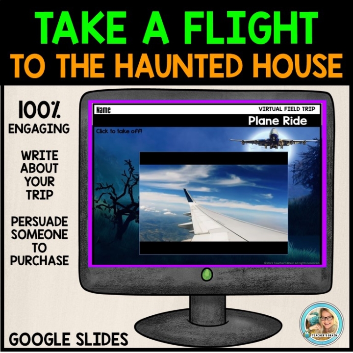 Haunted House For Sale Writing Virtual Field Trip | Google Slides ...
