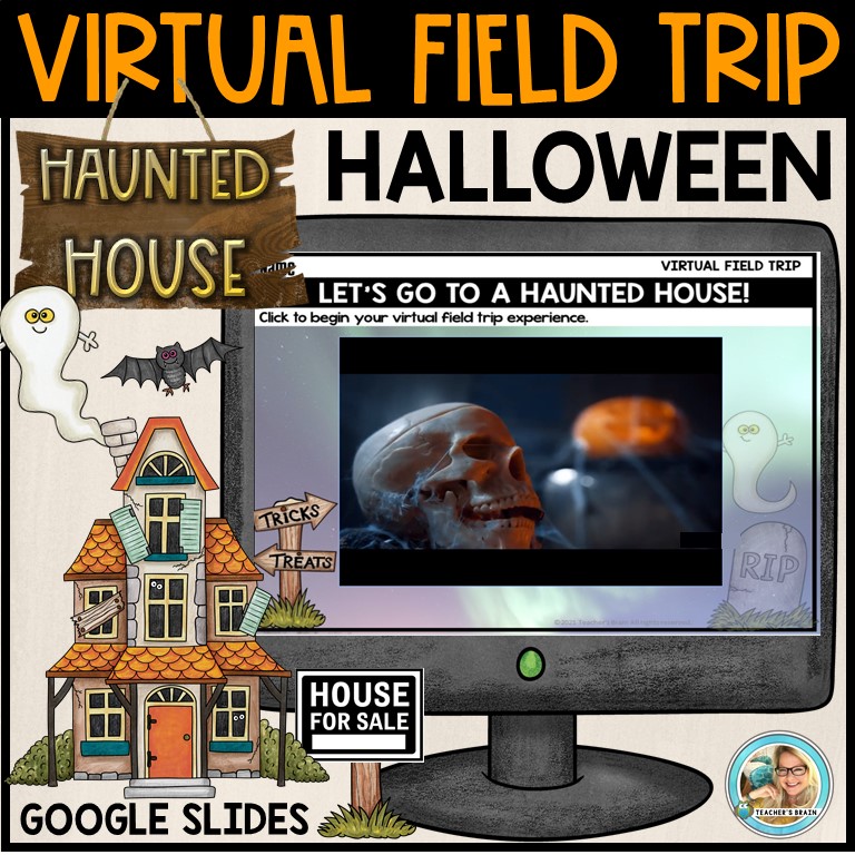 Haunted House For Sale Writing Virtual Field Trip | Google Slides ...