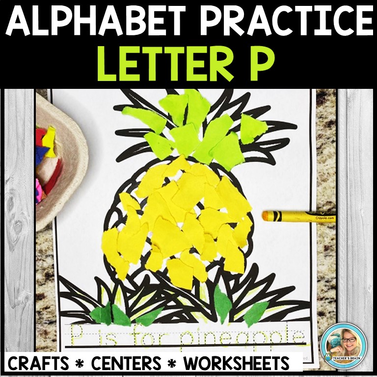 LETTER P Activities | Crafts & Worksheets for Centers - Teacher's Brain