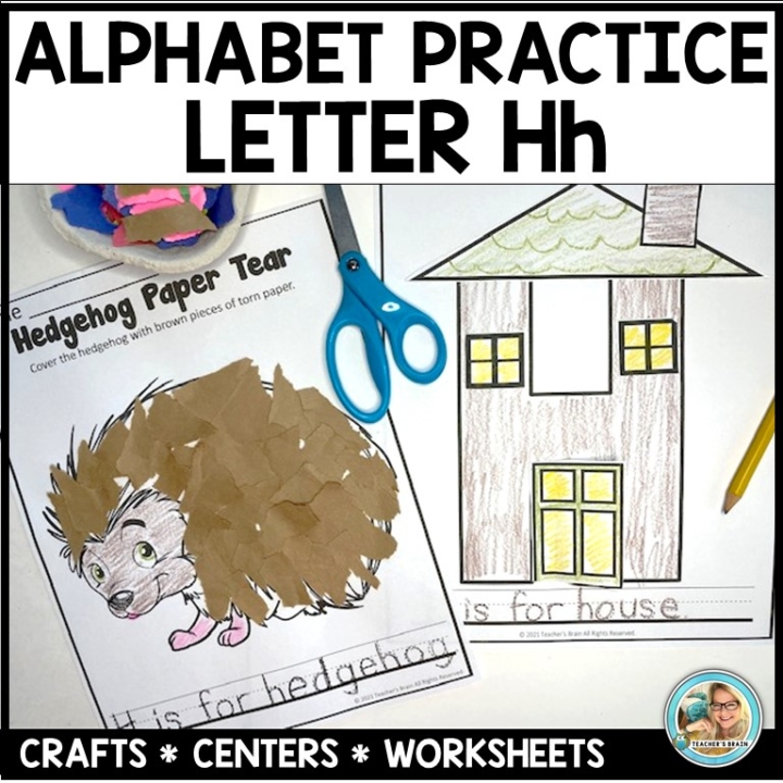 LETTER H Activities | Crafts & Worksheets for Centers - Teacher's Brain