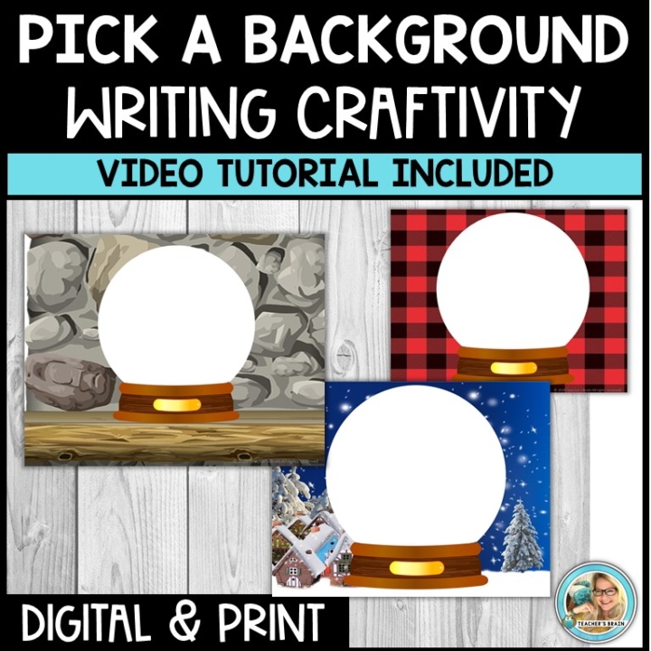 How to Make Your Own Snow Globe | Snow Globe Writing | Google Slides ...