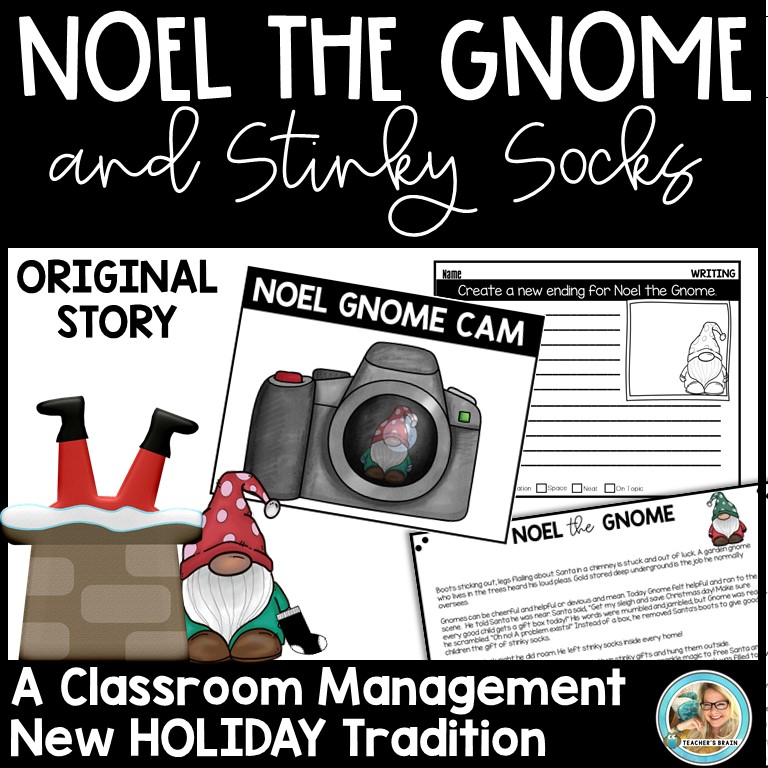 Santa Stuck in Chimney Craft | Noel the Gnome and Stinky SOCKS ...