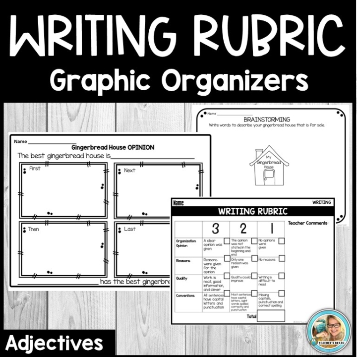 Gingerbread House for Sale | Craft with Writing - Teacher's Brain