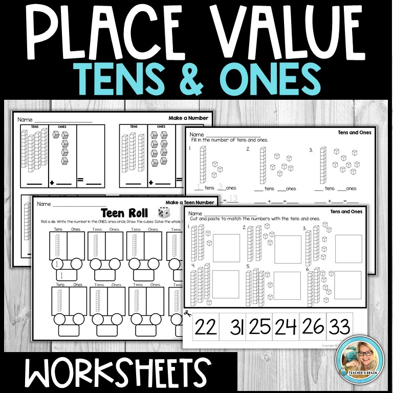 Place Value Worksheets Tens Place Value Worksheets