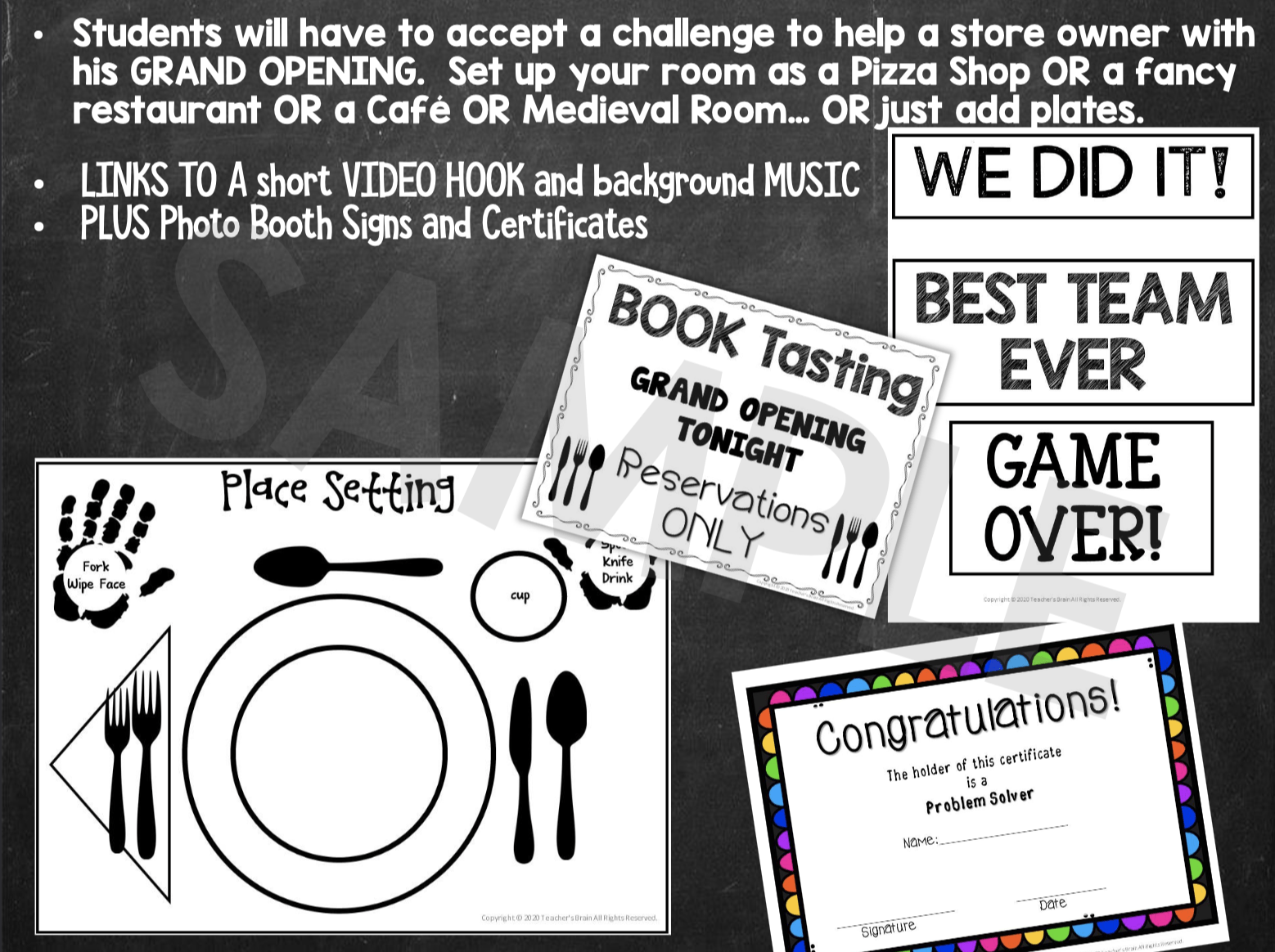 Host A Book Tasting With A Fun Twist - Teacher's Brain