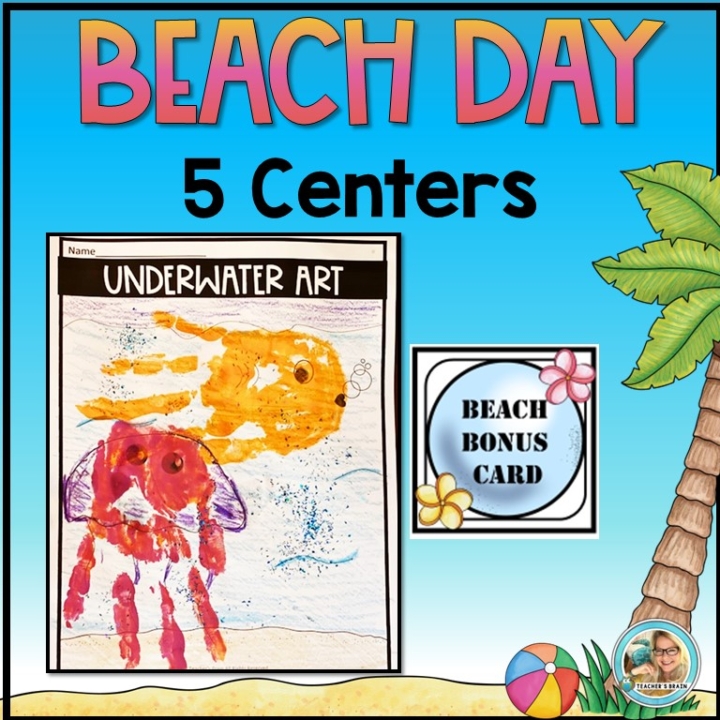 End of the Year Theme Days | BEACH DAY - Teacher's Brain