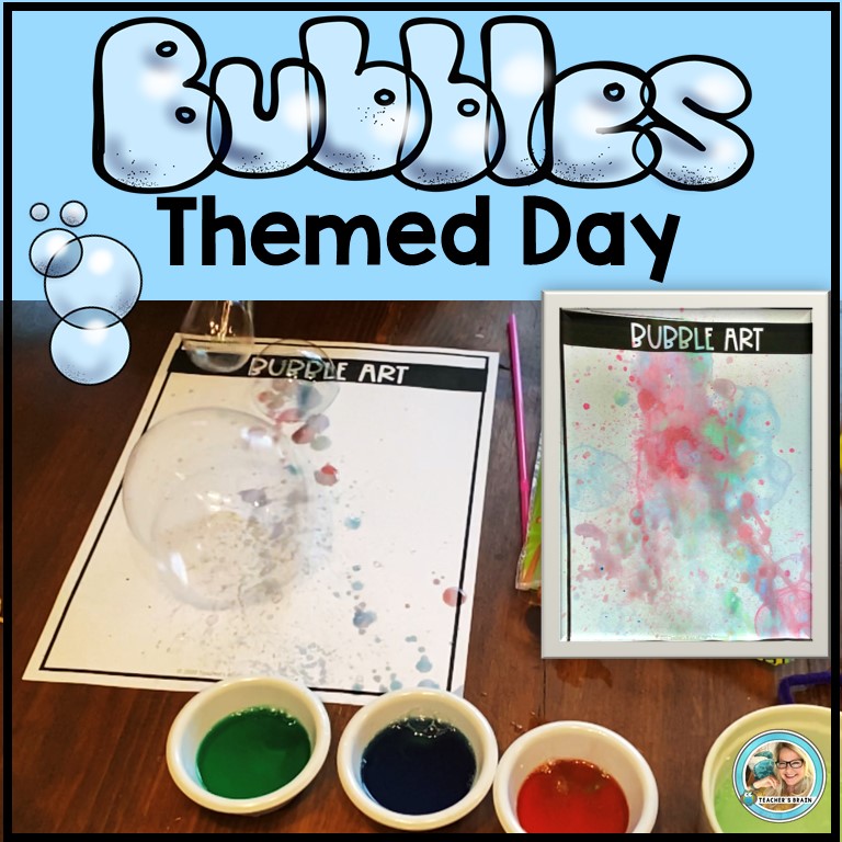 End of the Year Theme Days | BUBBLE DAY - Teacher's Brain