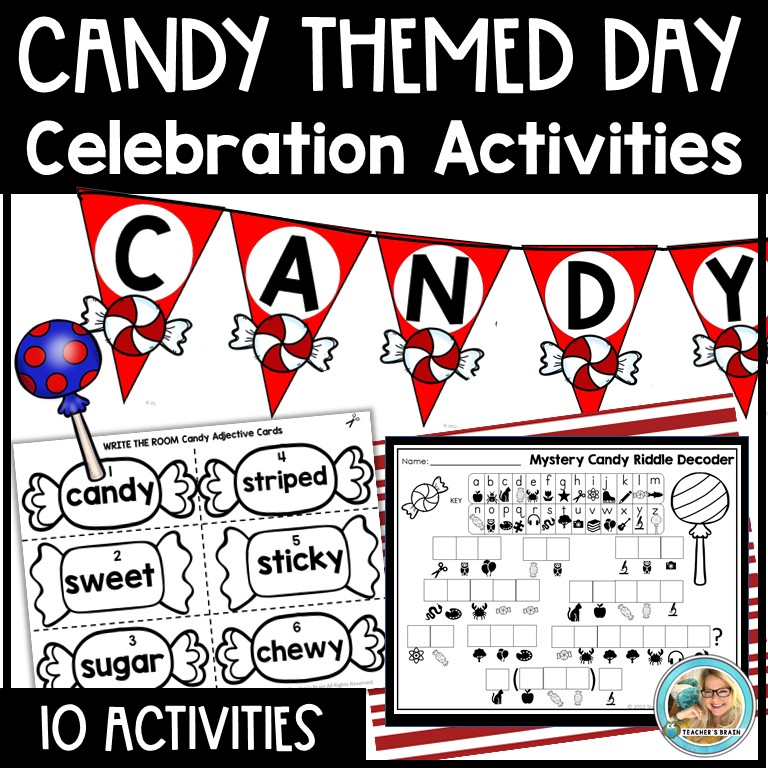 End of the Year Theme Day | Candyland Themed Activities - Teacher's Brain