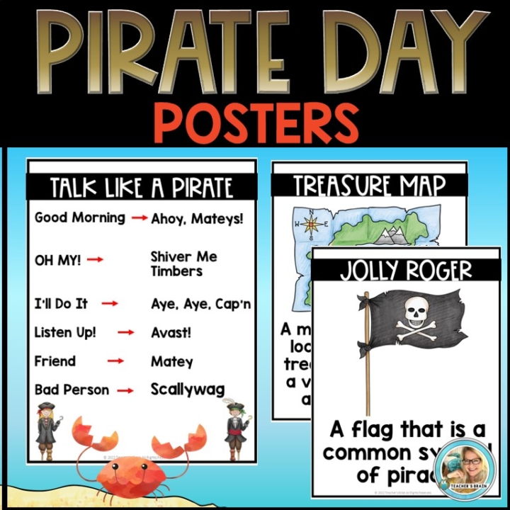 End of the Year Theme Days | PIRATE DAY - Teacher's Brain