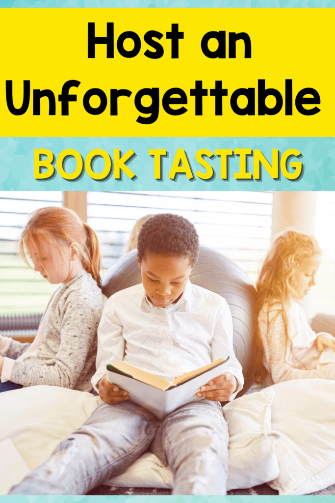 How To Host an Unforgettable Book Tasting - Teacher's Brain