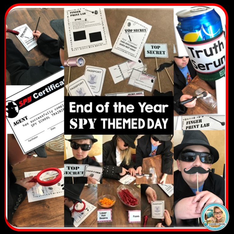 Host a SPY DAY Themed End of the Year Celebration - Teacher's Brain