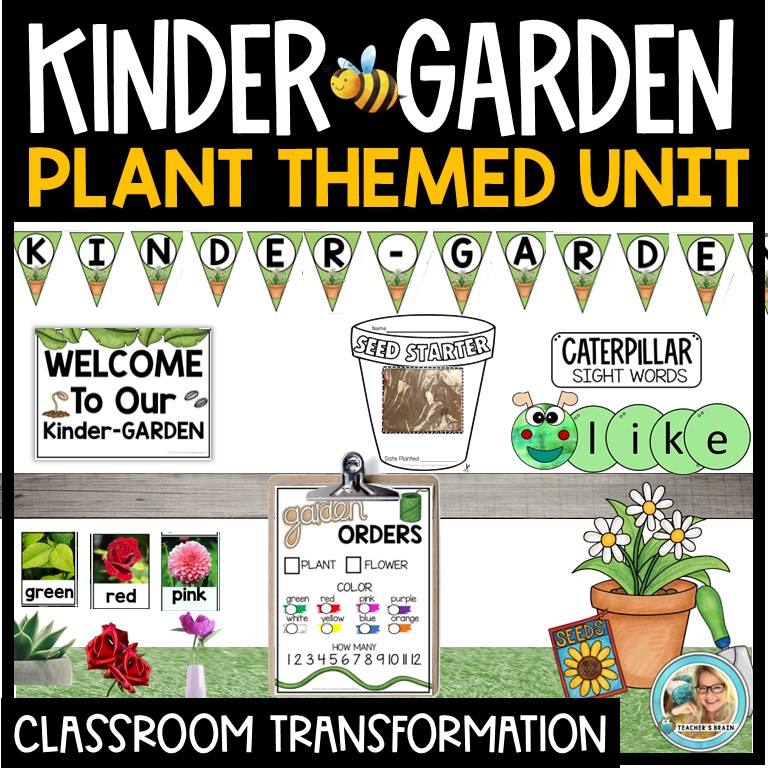 KINDER GARDEN Dramatic Play Room Transformation | Plant Lesson Plans ...
