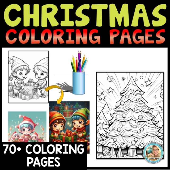 Christmas Coloring Pages | Coloring Sheets | Activities - Teacher's Brain