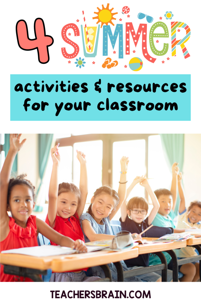 4 Engaging Elementary Summer Activities and Resources - Teacher's Brain