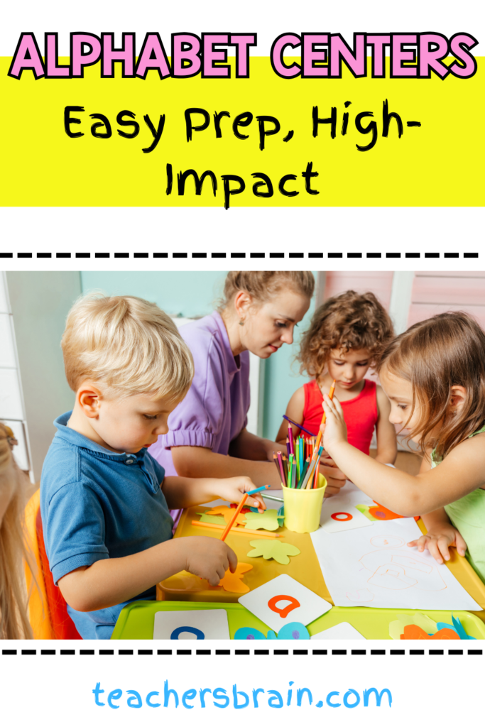 Easy Prep, High-Impact Alphabet Centers Your Students Will Love ...