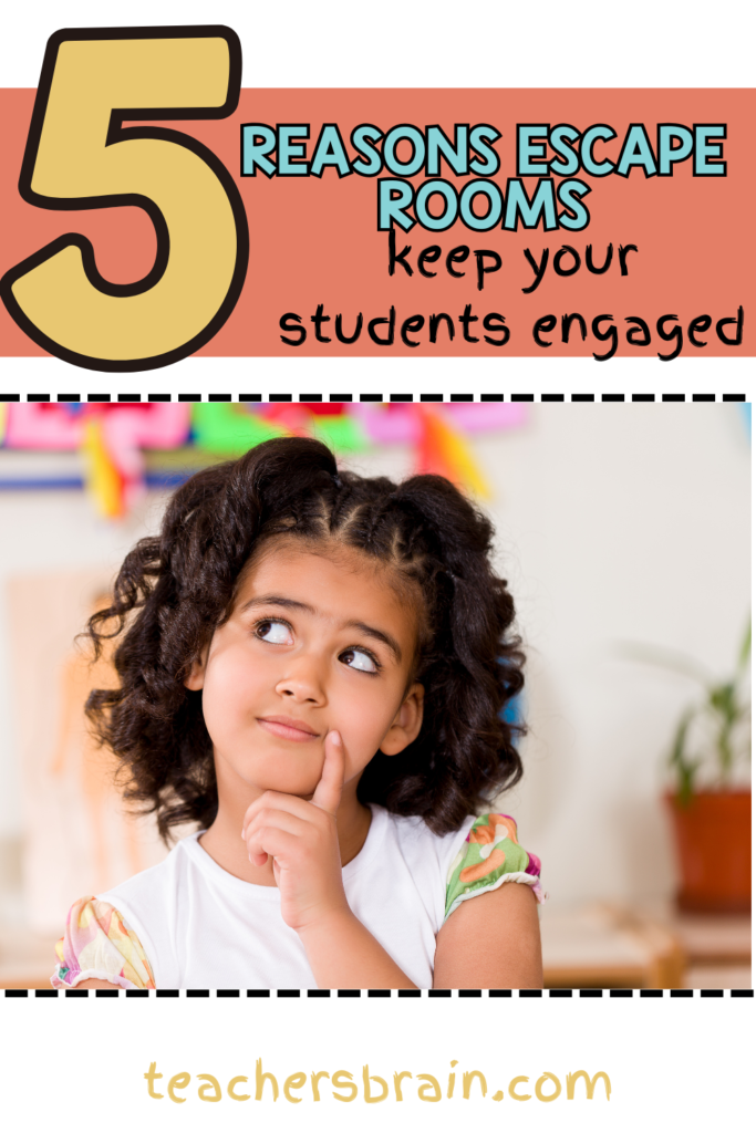 5 Reasons Educational Escape Rooms Keep First Graders Engaged - Teacher's Brain