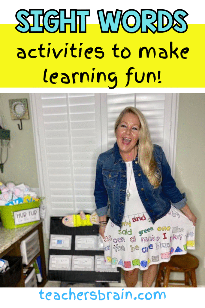 Creative Ways to Teach Sight Words in Kindergarten and First Grade ...