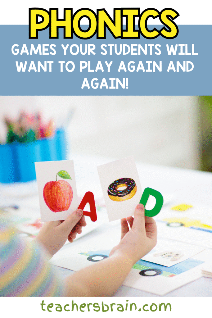 Phonics Games Your Students Will Beg to Play Again - Teacher's Brain