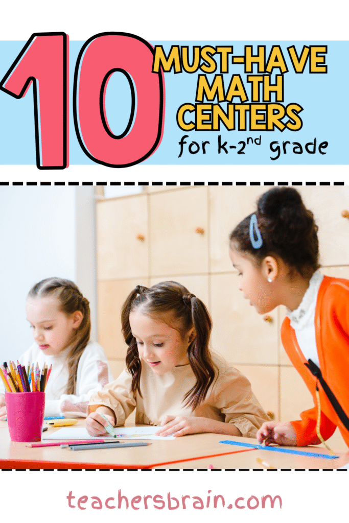 10 Must-Have Math Centers for K–2 Classrooms (That Students Will ...