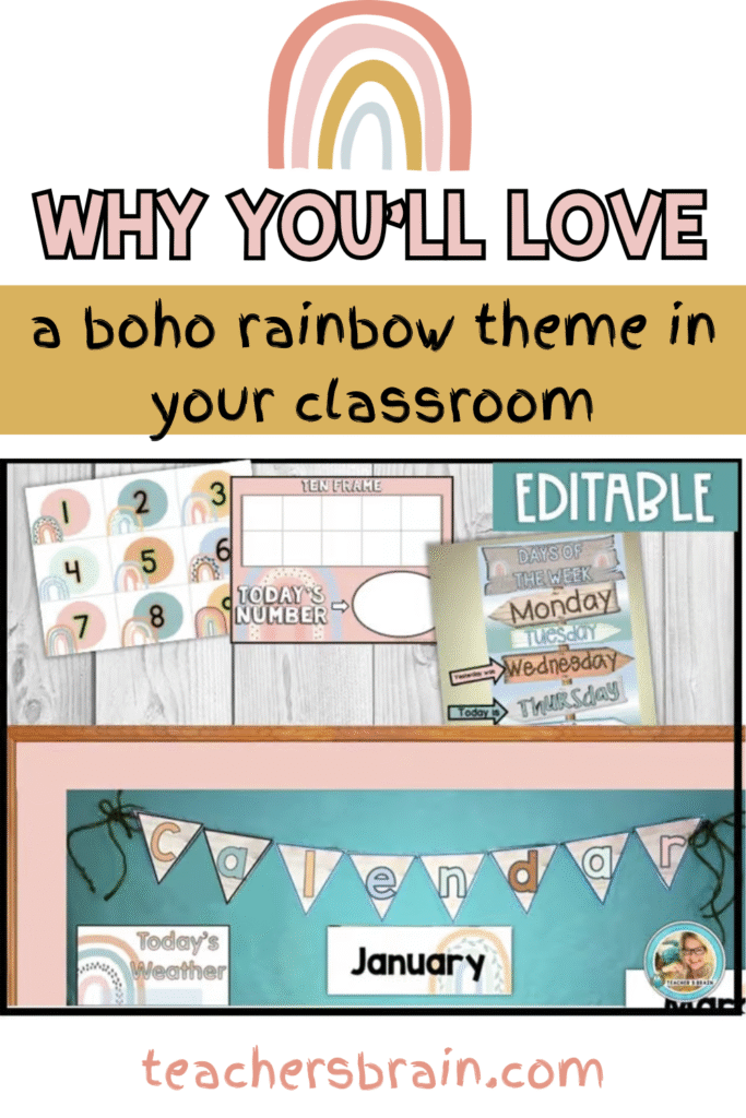 Why You'll Love Using a Boho Rainbow Theme in Your Classroom - Teacher ...
